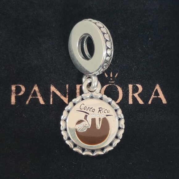 Pandora | Jewelry | Pandora Costa Rica Sloth Dangle Charm Exclusive ...